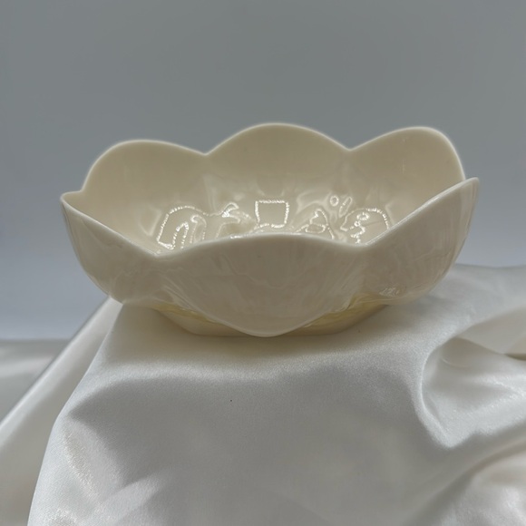 Belleek | Art | Belleek Ireland Shell And Coral Pattern Oval Bowl ...